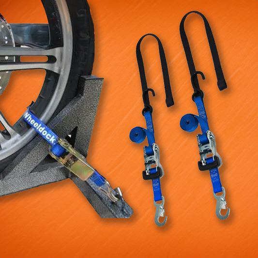 Motorcycle Straps - Motorcycle Tie Down Straps - WheelDock